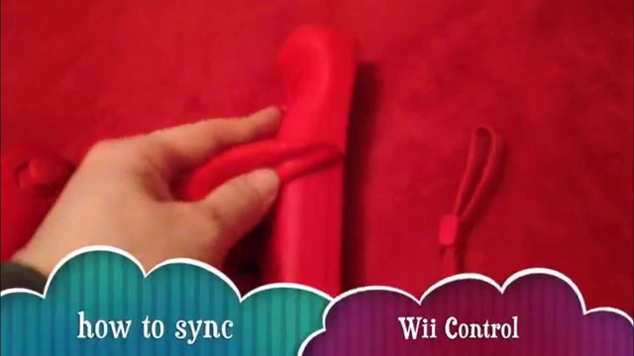 how to sync Wii remote control to the console Wii mini - YouTube