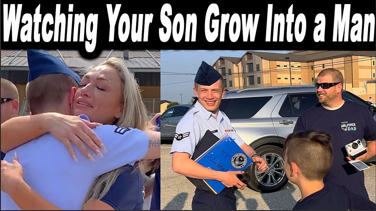 An Emotional Day for The Randall Family | AirForce BMT Graduation 2022 ...