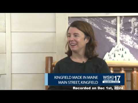 Julie Swain Kingfield Made in Maine Dec 1 2024 - YouTube