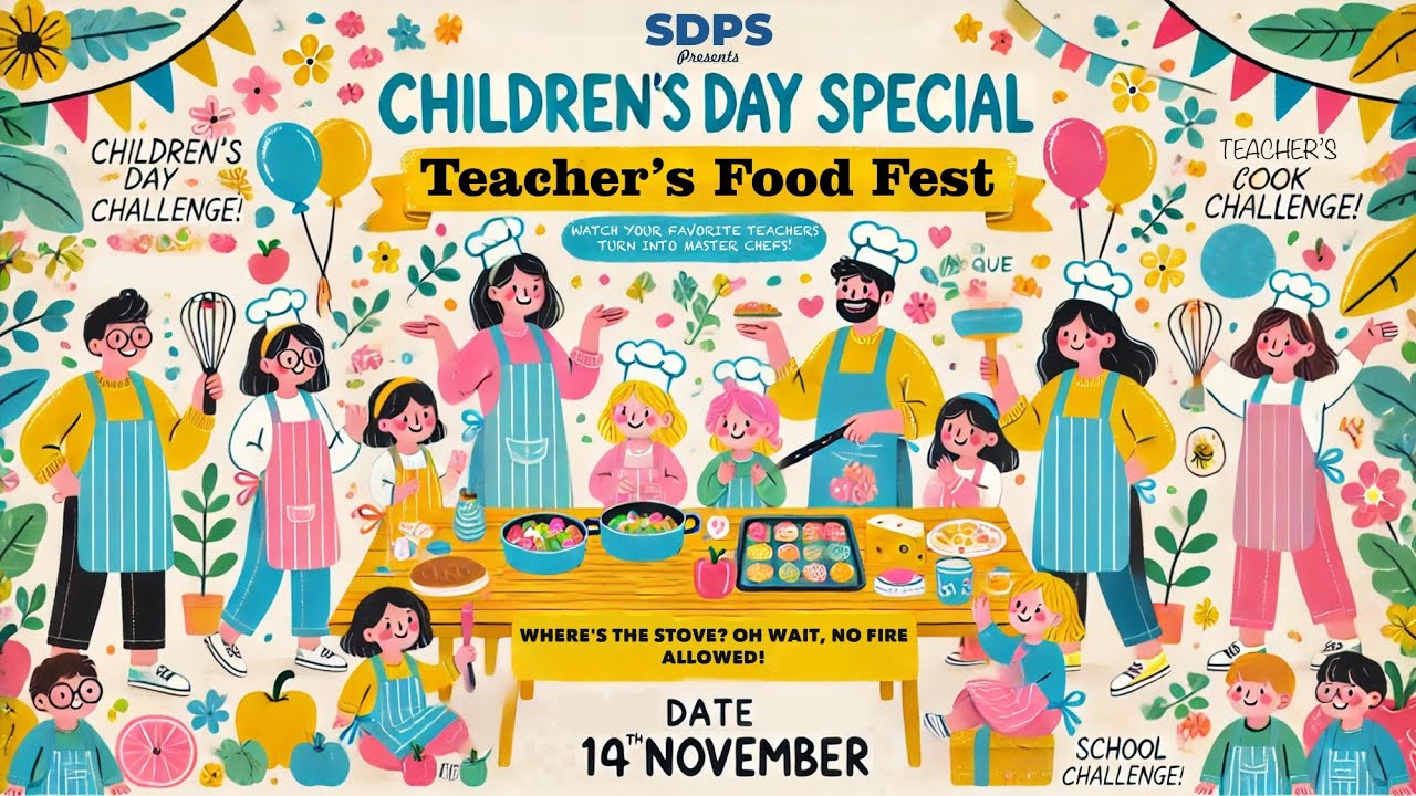 Children’s Day Special Food Fest 4.0 🍲 | SDPS Teachers’ Culinary Magic ...