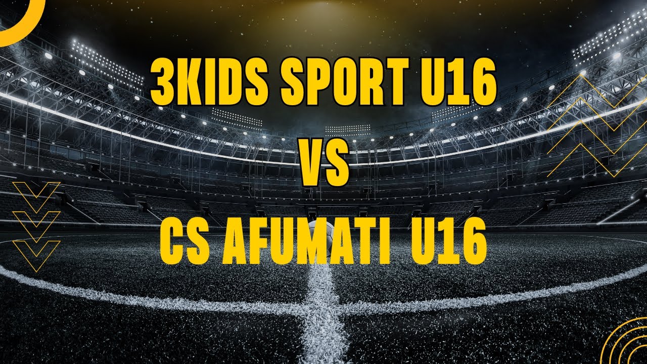 3KidsSport U16 vs. CS. Afumati U16 - YouTube