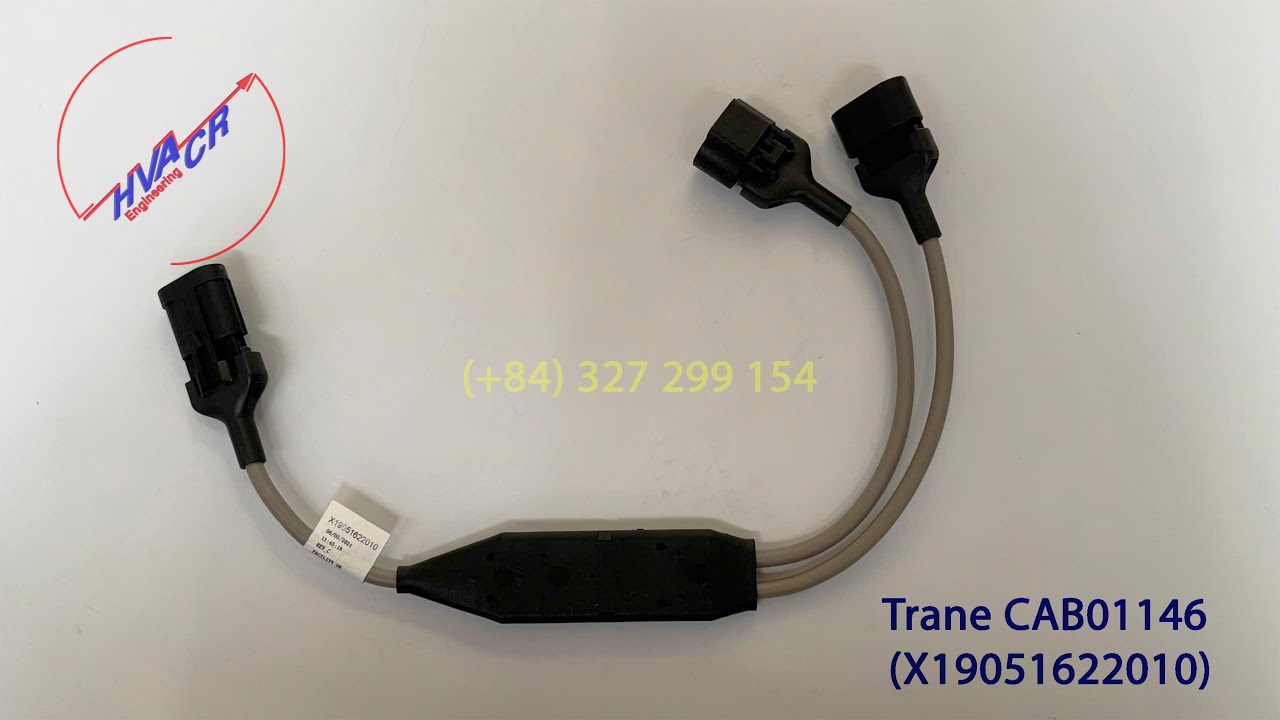 Trane CAB01146 Extension Harness (X19051622010) - YouTube