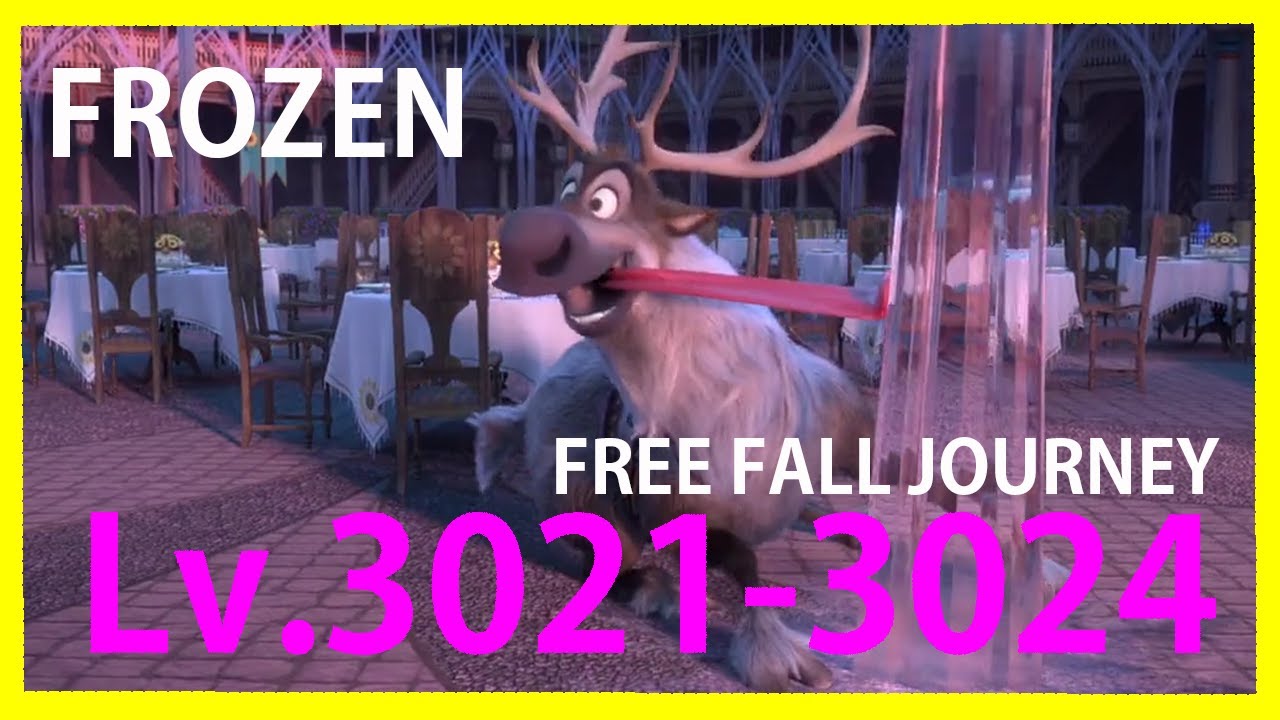 FROZEN FREE FALL JOURNEY 3021-3024 - YouTube