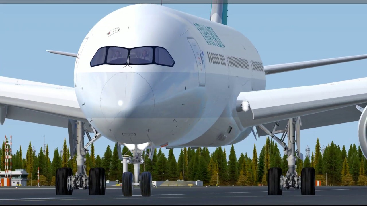 Cathay Pacifc B787-9 Dreamliner Arriving to Frankfurt - YouTube