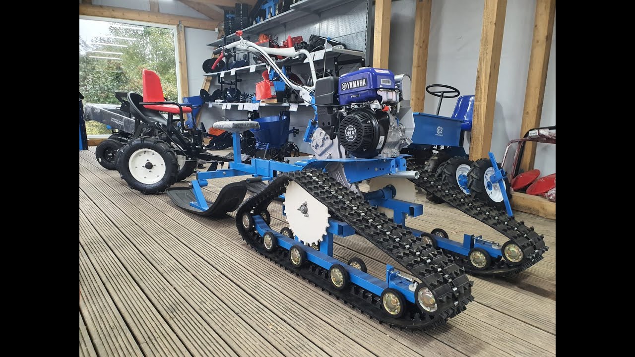 Motobloka kāpurķēdes, piedāvā SIA Latvijas lauku serviss - YouTube