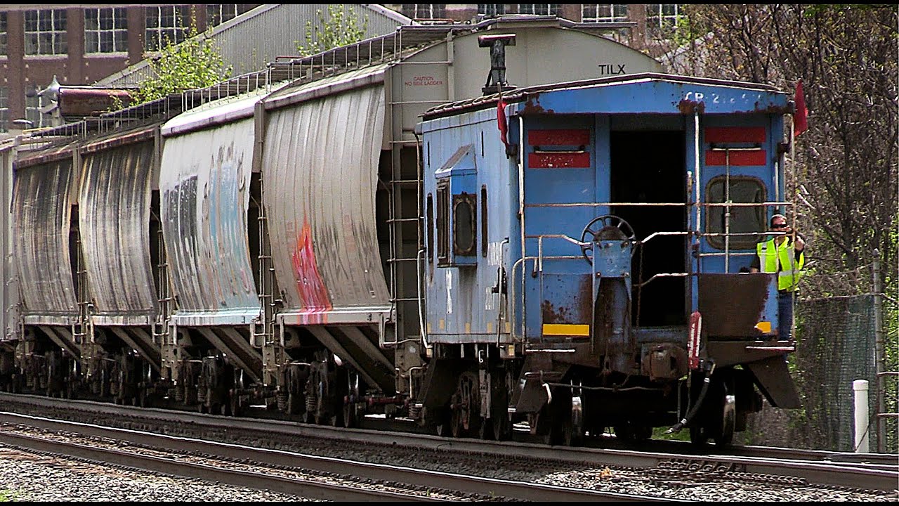 Switching Job Conrail Caboose No. 21267 With Radio Talk Norfolk ...