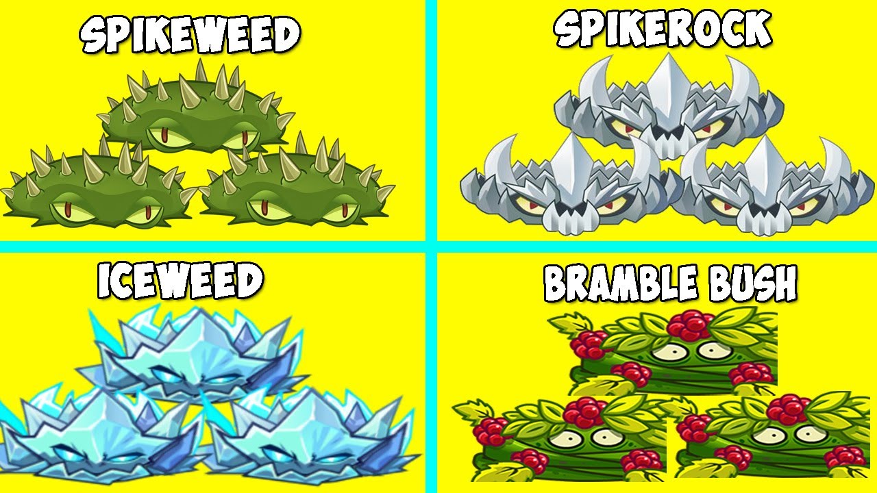 Plants Vs Zombies 2 Spikeweed
