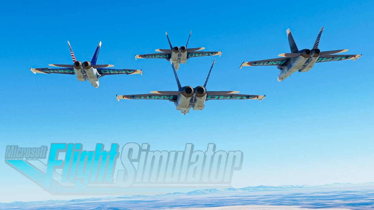 FIRST Airshow In Flight Simulator! | "IT'S BAD!!!" - YouTube