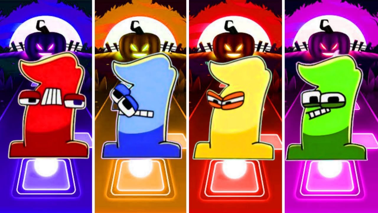 Number Lore - Red 🆚 Lore - Blue 🆚 Funny number Lore - Yellow 🆚 Russian ...