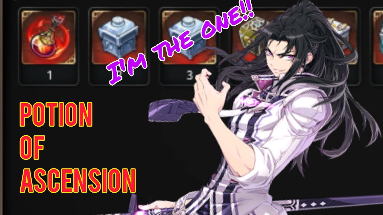 [Epic7] Using the POTION OF ASCENSION on the Best hero!! - YouTube