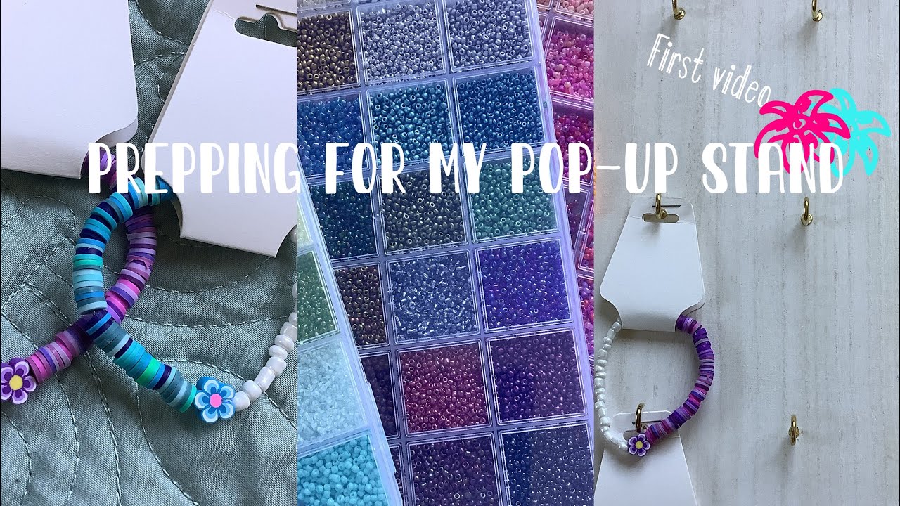 Prepping for a Pop-up stand | First Video | - YouTube