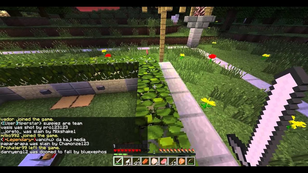 Minecraft BG PVP BG Gameplay - YouTube
