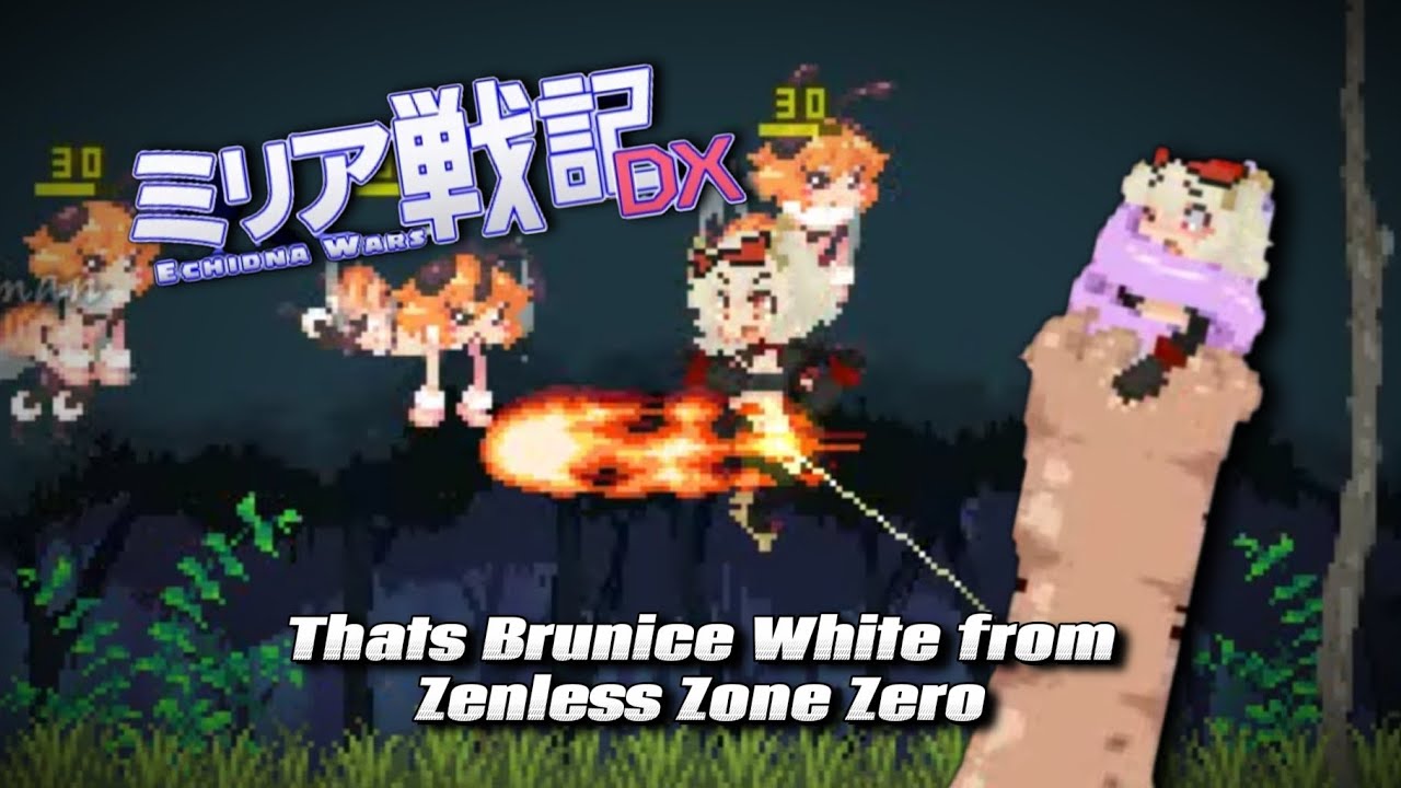 Brunice White now in Echidna Wars DX, impressive... - YouTube