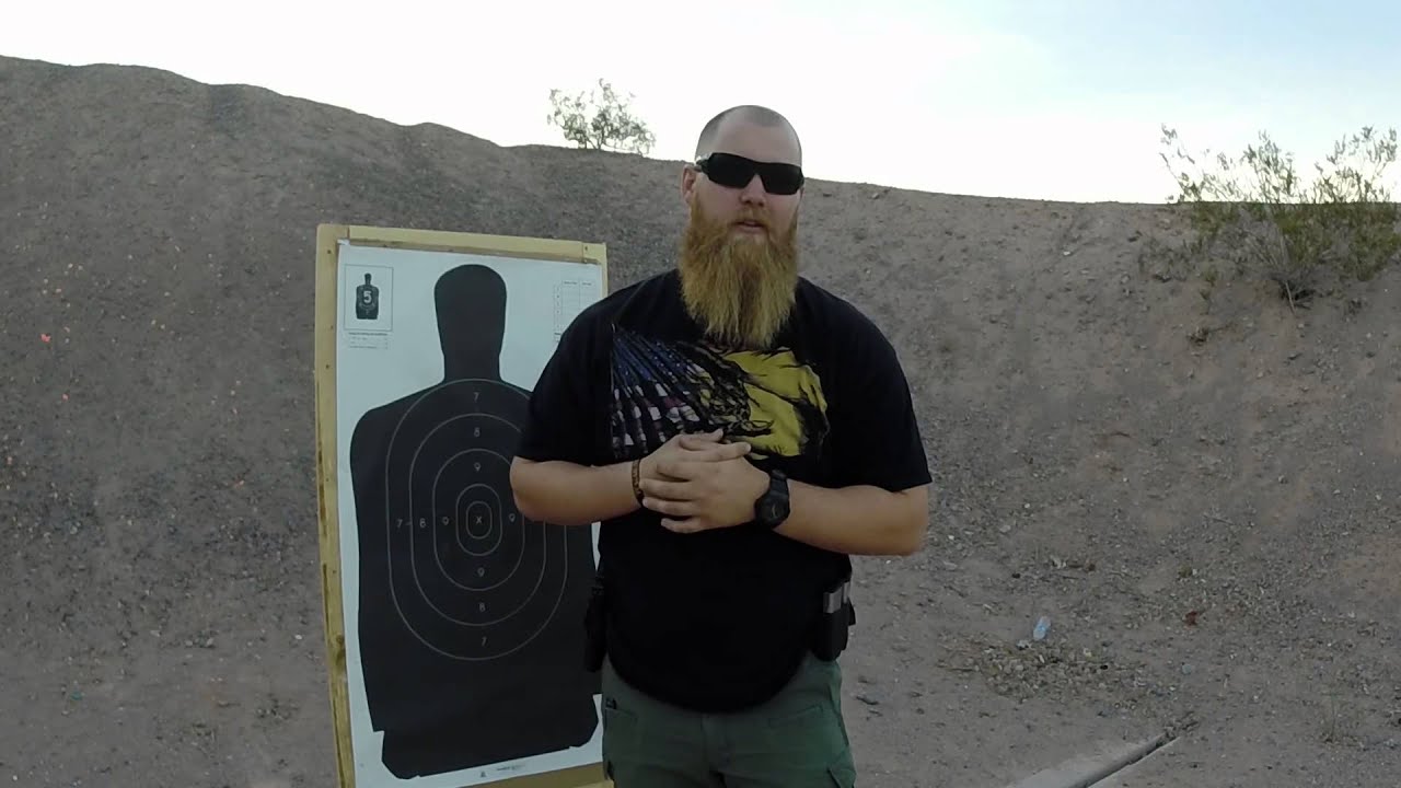 Handgun Fundamentals: Aiming, Sight Alignment, Sight Picture - YouTube