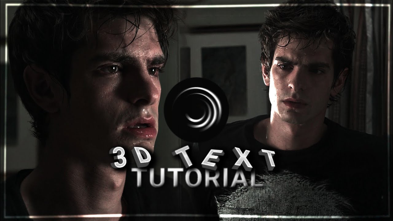 3D text outro tutorial on alight motion (+Preset) - YouTube