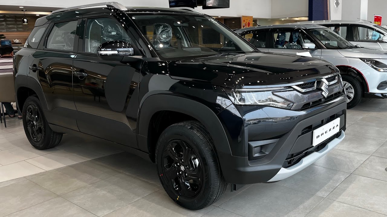 BREZZA Black 2025 | Features | Price | interior | Exterior | Full ...
