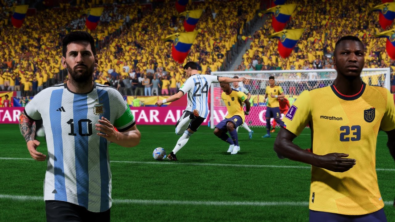 FIFA 23 - Juego con Argentina vs Ecuador en Legendario de local ...