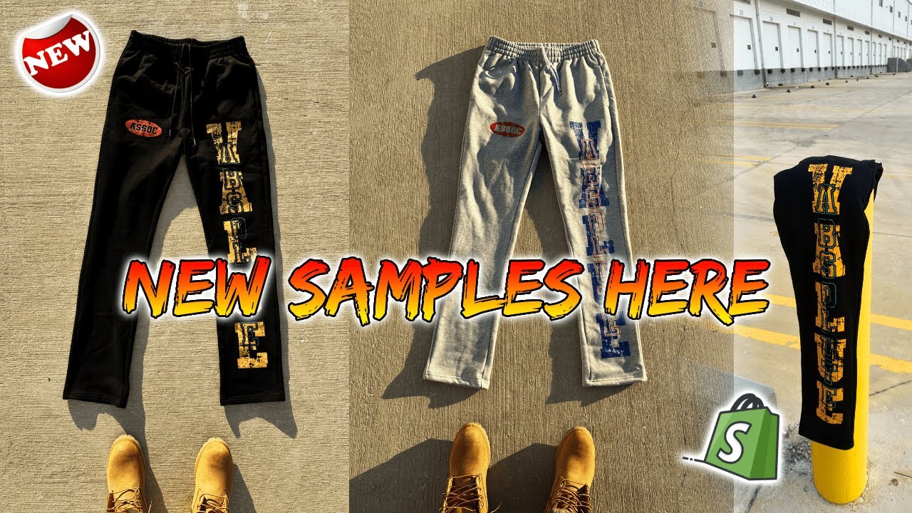 UNBOXING MY NEW CLOTHING BRAND SAMPLES | IT CAME IN 3 DAYS ! - YouTube