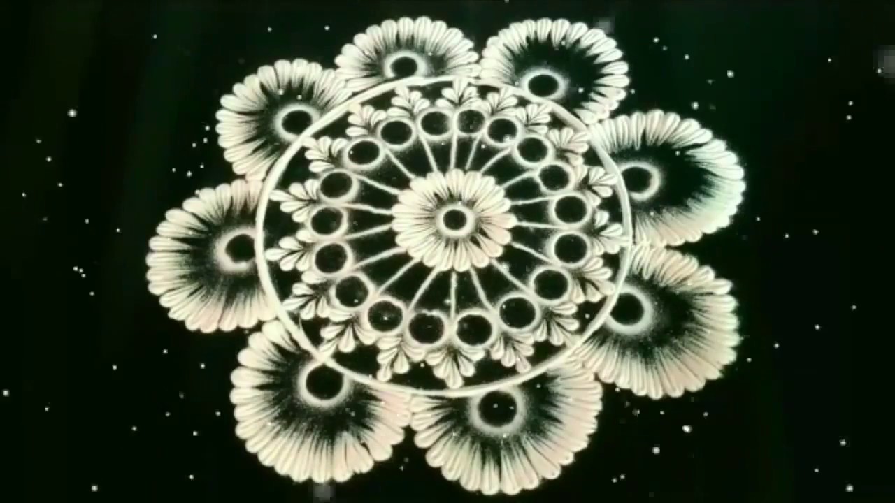 Rangoli Designs without Colours / Simple and Easy Rangoli video without ...