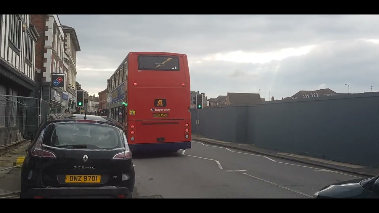 Here is the stagecoach bus 18187 on the number 65 in Farnham Friday 21 ...