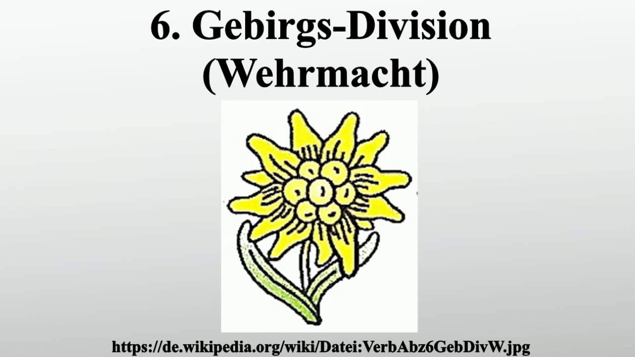 6. Gebirgs-Division (Wehrmacht) - YouTube