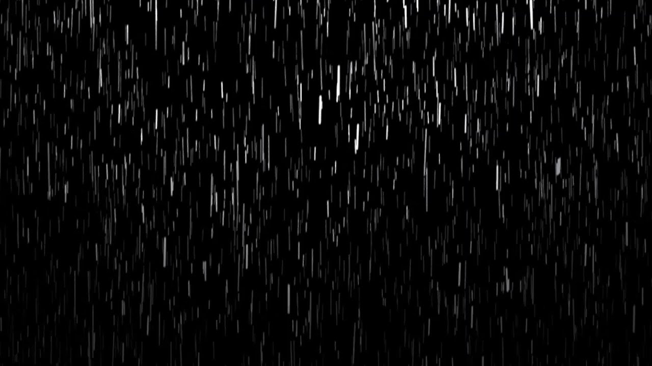 Rainfall black screen, Rainfall effect black screen, black screen ...