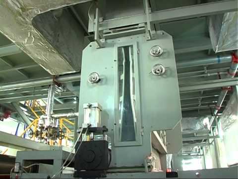 Spunbonded Non woven Fabric Production Line of Single-S - YouTube