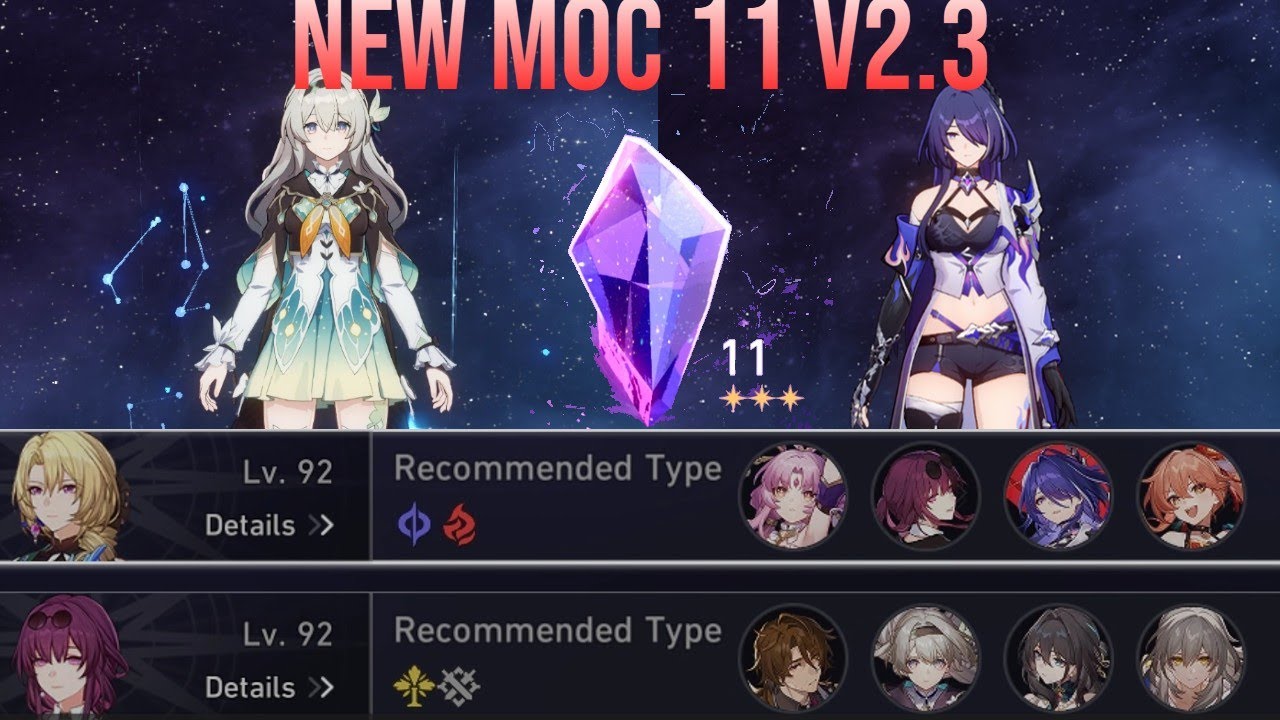 New MoC 11 v2.3 | Acheron DoT & Firefly SuperBreak Team | Full Clear ...