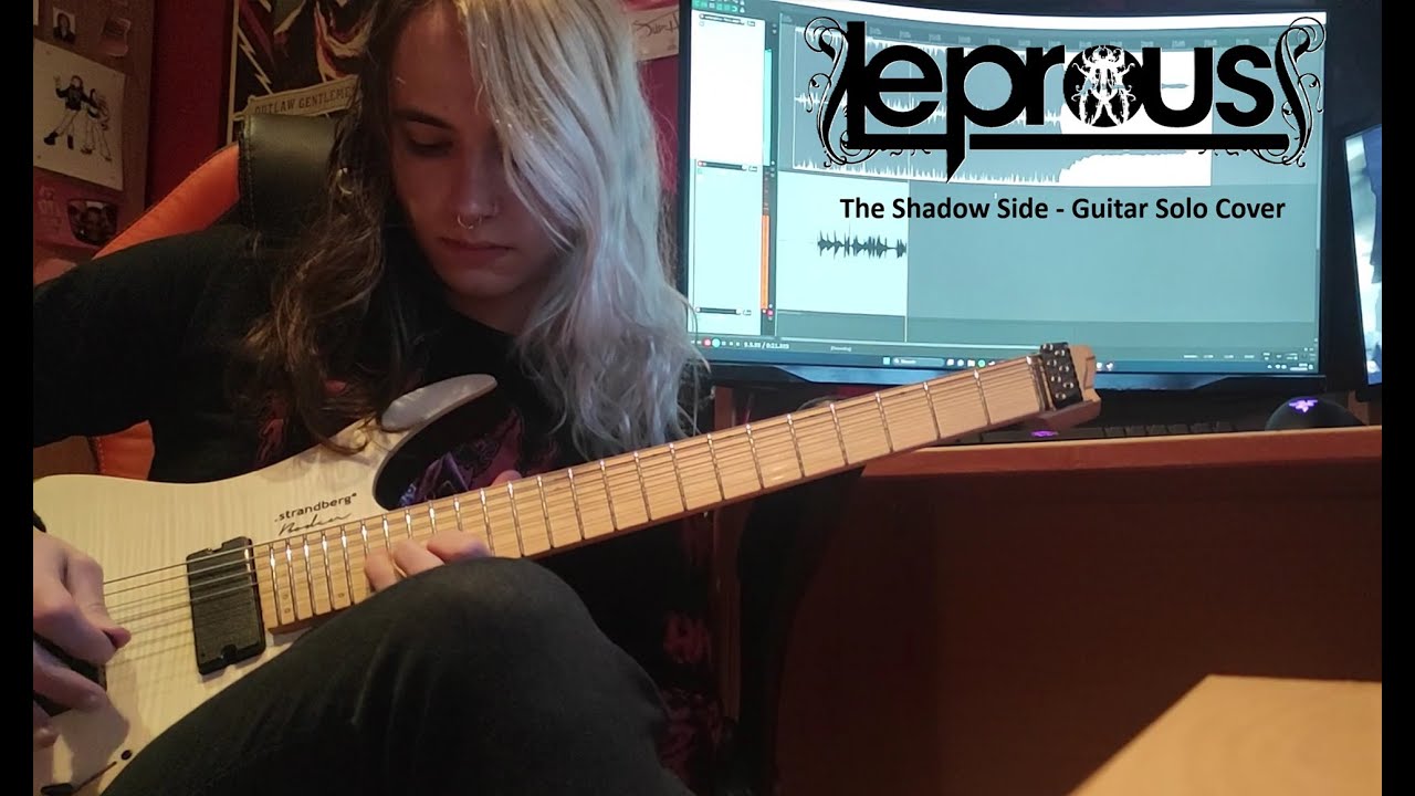 Leprous - The Shadow Side | Guitar Solo Cover - YouTube