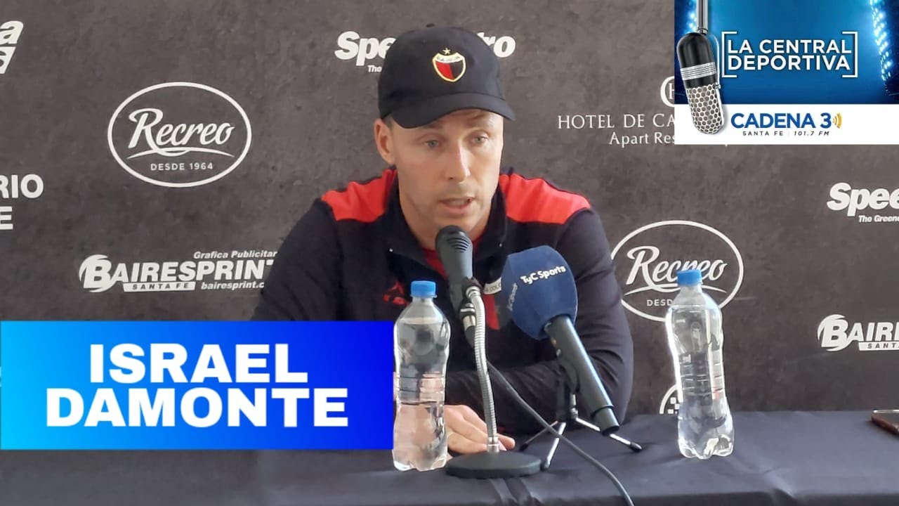 ISRAEL DAMONTE "VAMOS A COMPETIR CON EL CORAZÓN EN LA MANO" - YouTube