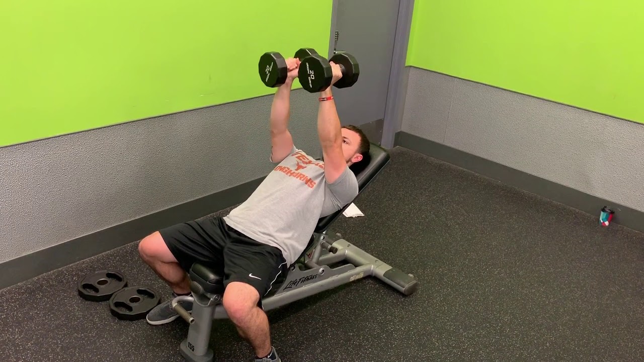 Neutral Grip Incline Bench Press - YouTube