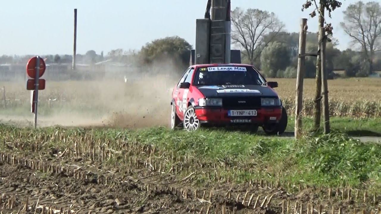 Hemicuda Rally 2021 - SS5: Houthulst 2 - all cars (with recovery Casier ...
