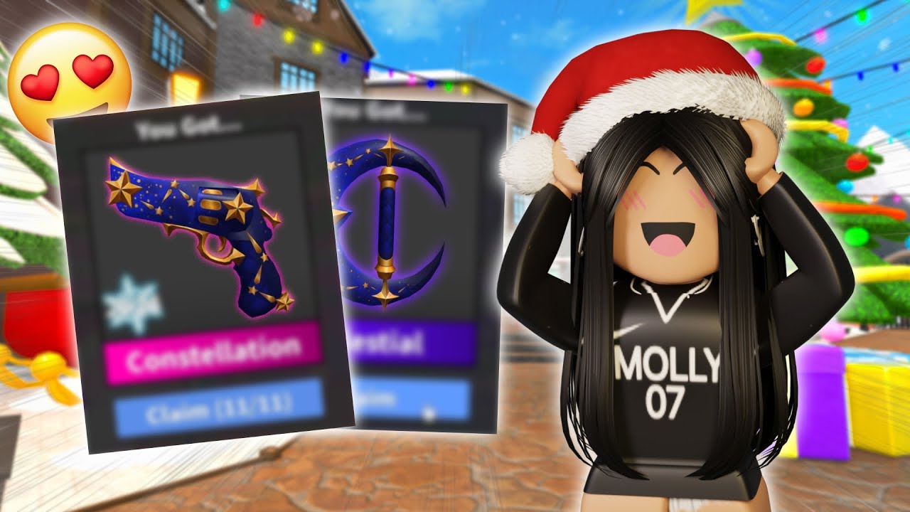 I UNBOXED THE NEW CHRISTMAS UPDATE GODLY... (Murder Mystery 2) - YouTube