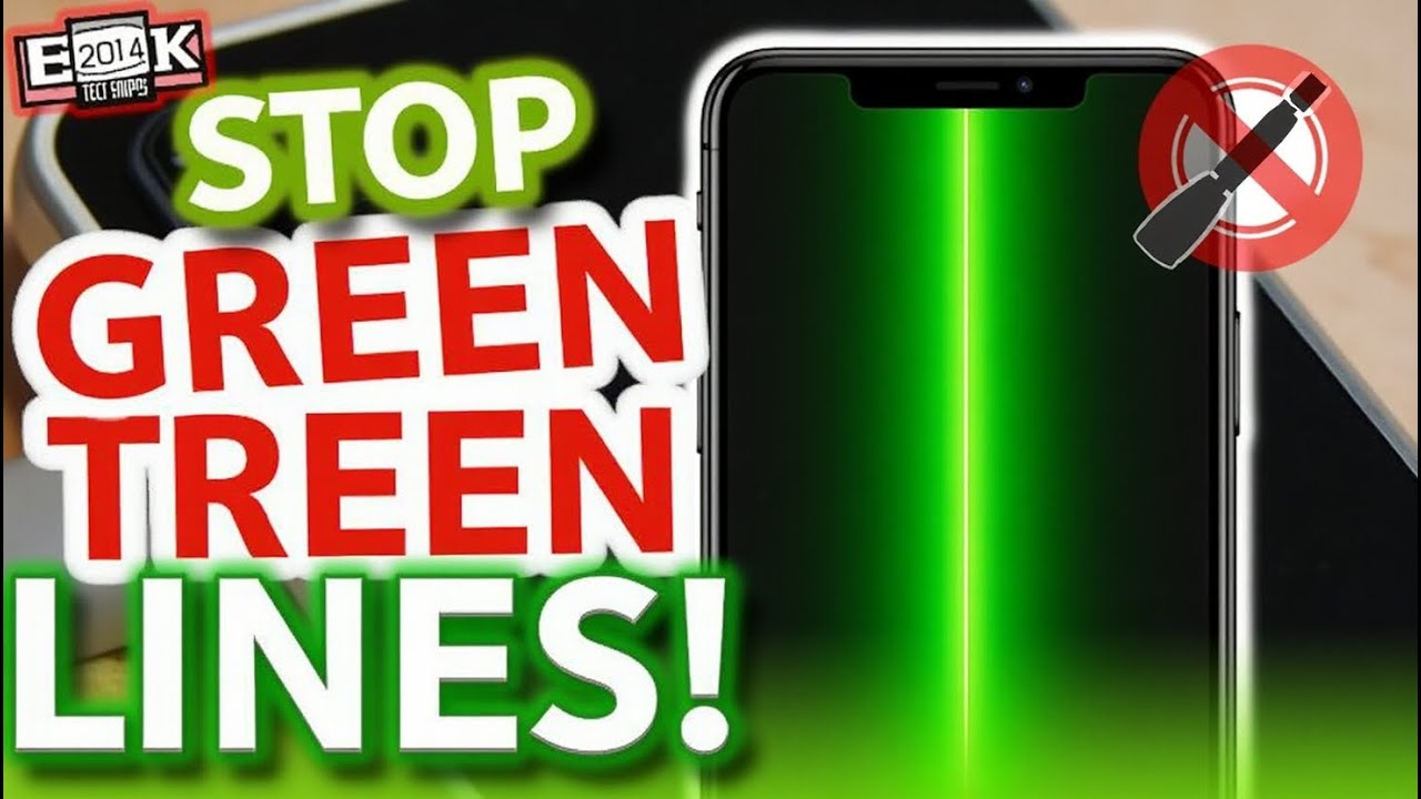 Stop Green Lines on Your Smartphone: 5 Easy Prevention Tips! - YouTube