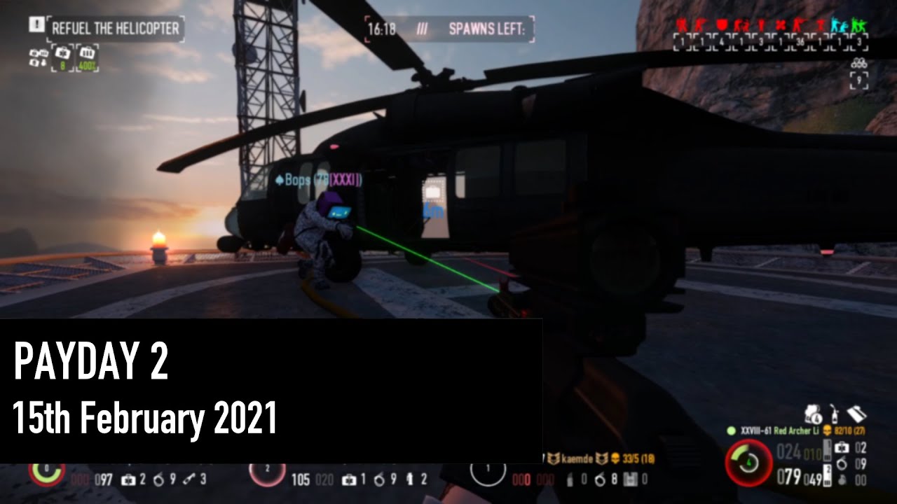 Payday 2 Livestream [15th February 2021] - YouTube