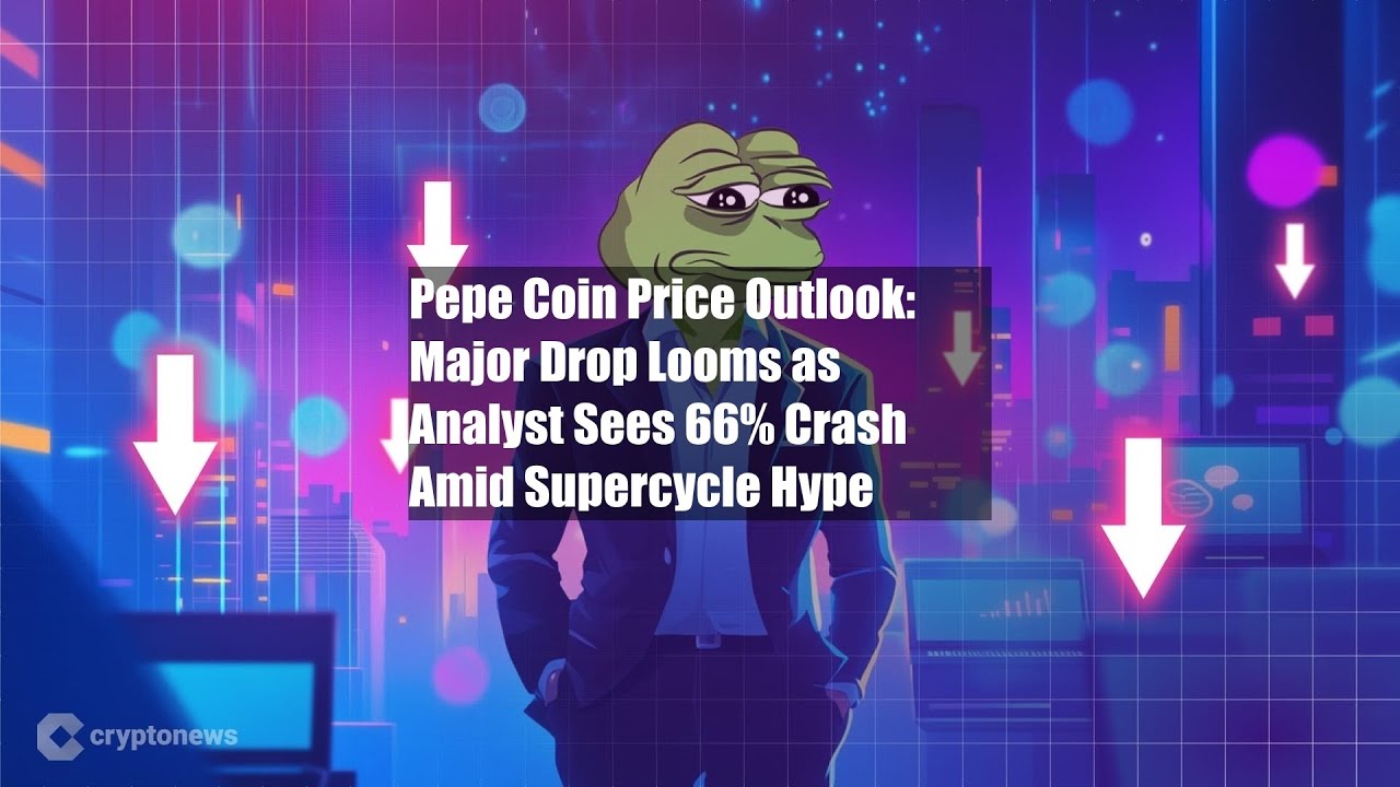 Pepe Coin Price Outlook: Major Drop Looms as Analyst Sees 66% - YouTube