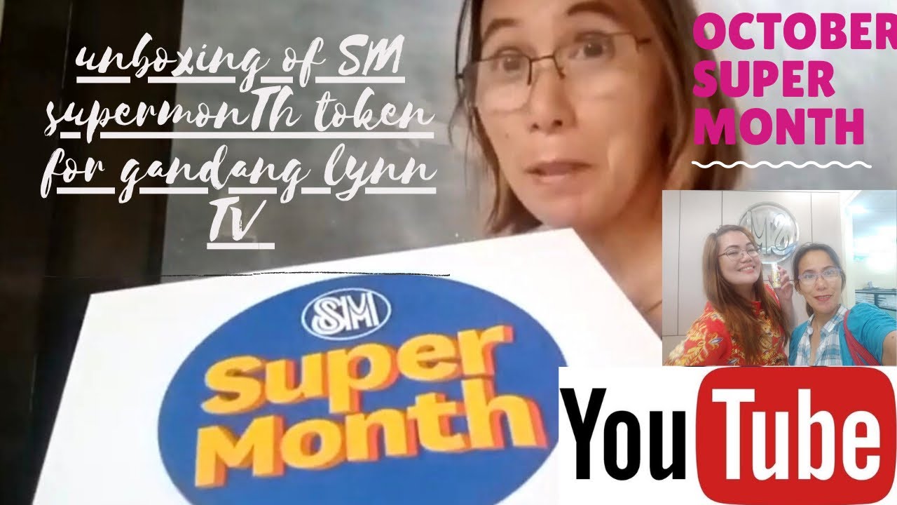 Super Month SM gift box unboxing - YouTube