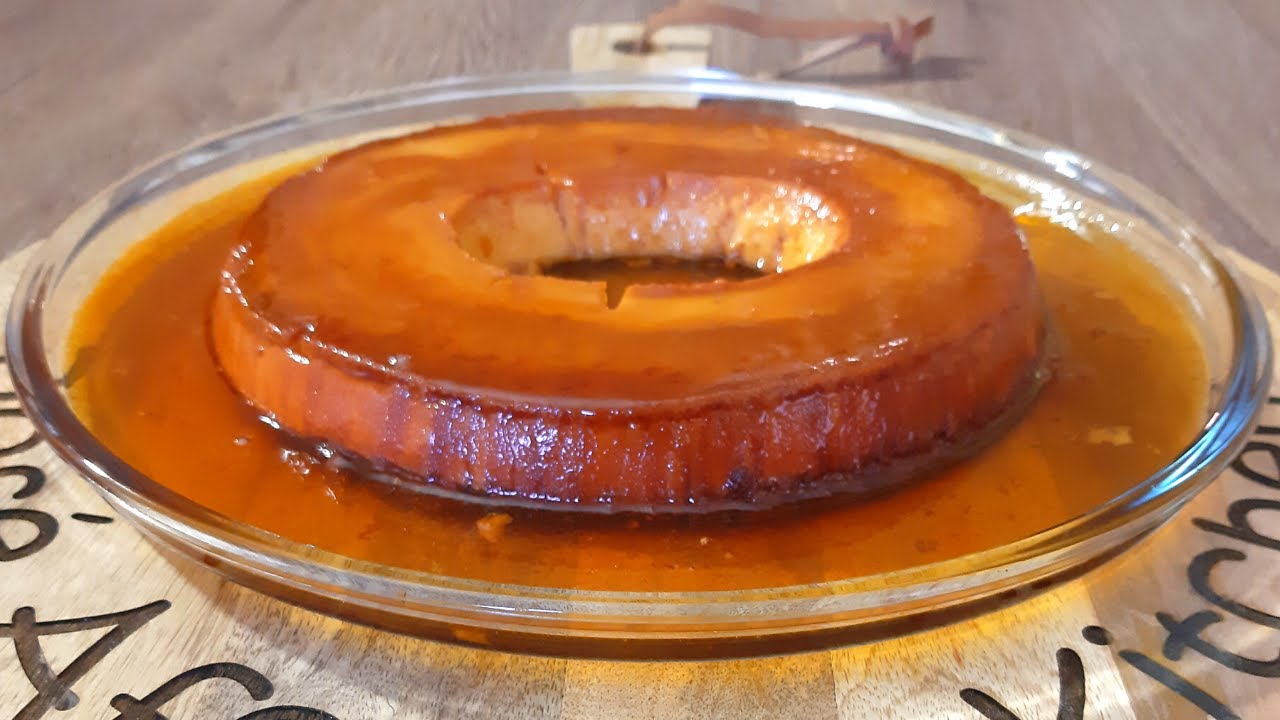 Condensed Milk Pudding with Homemade Caramel - YouTube