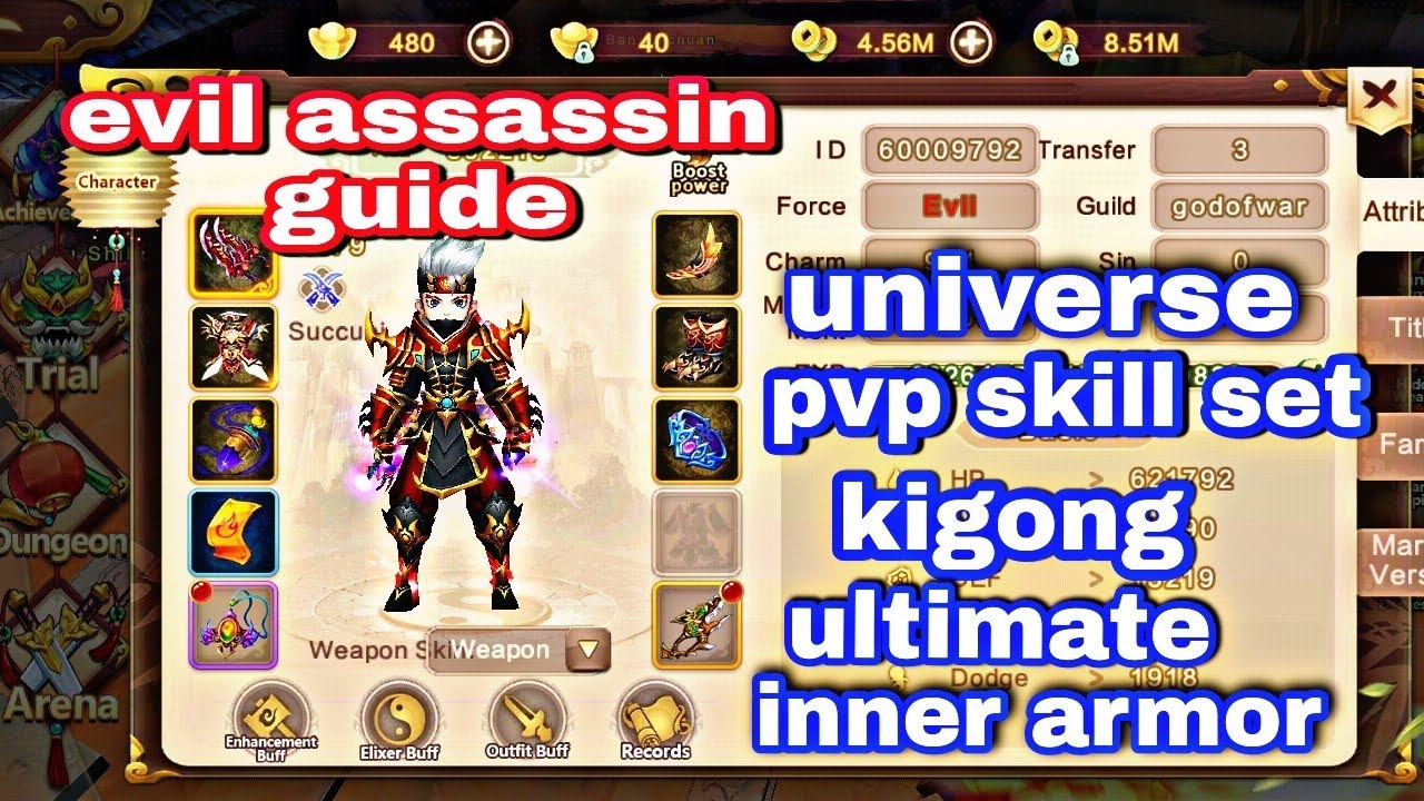 evil assassin guide | Yulgang newbie guide | Yulgang global - YouTube
