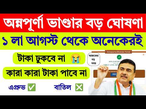 Annapurna Bhandar New Update | annapurna bhandar news | annapurna yojana status | annapurna |