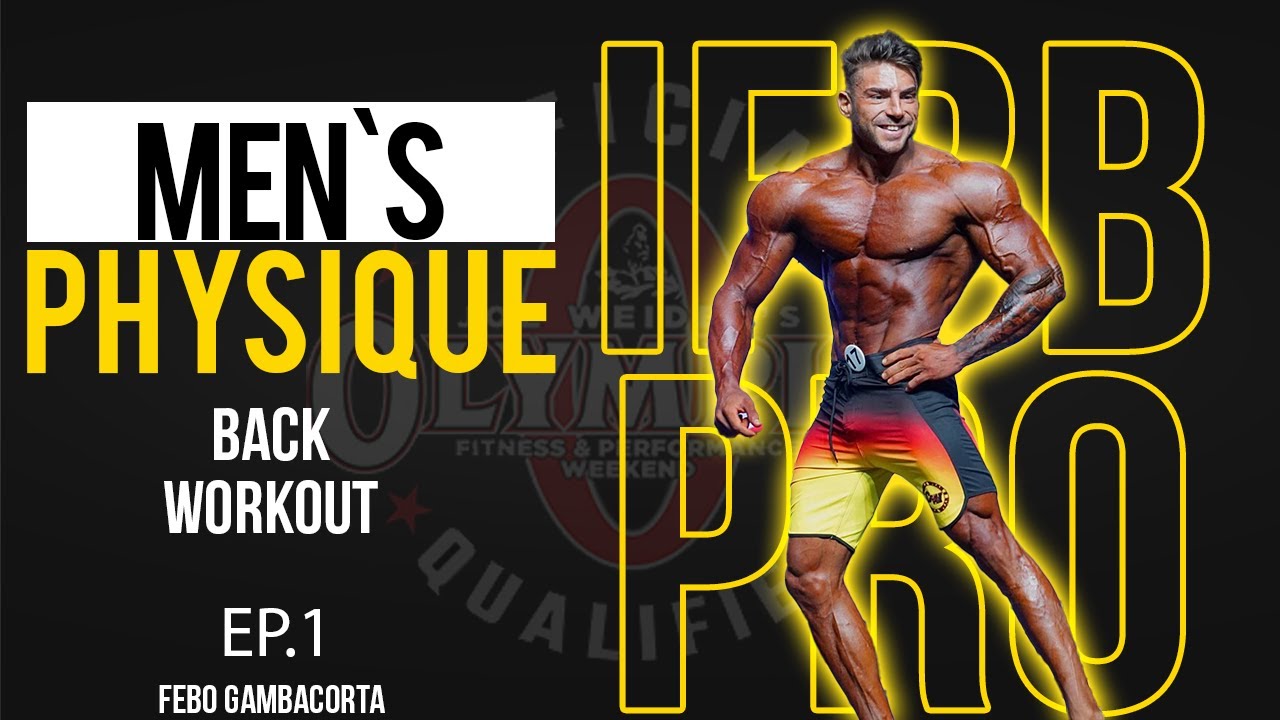 Back workout - IFBB Pro Men`s Physique - YouTube
