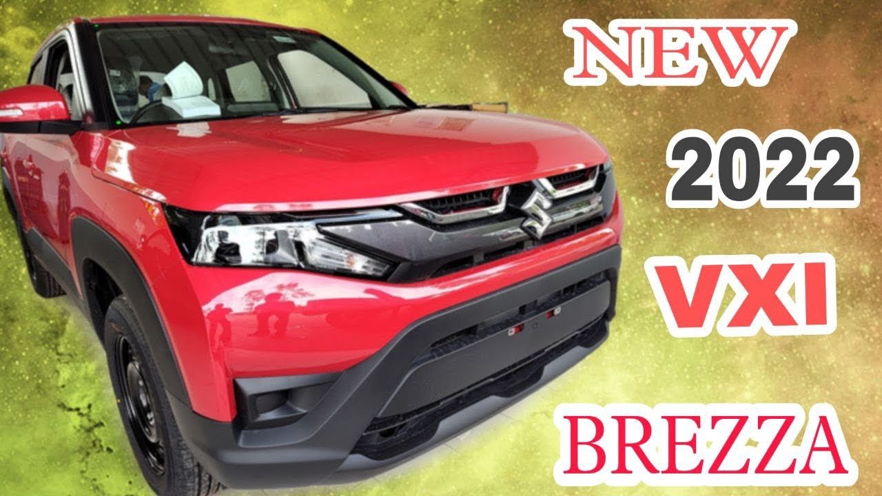 New Brezza 2022 VXI SIZZLING RED MOST BEAUTIFUL COLOR - YouTube