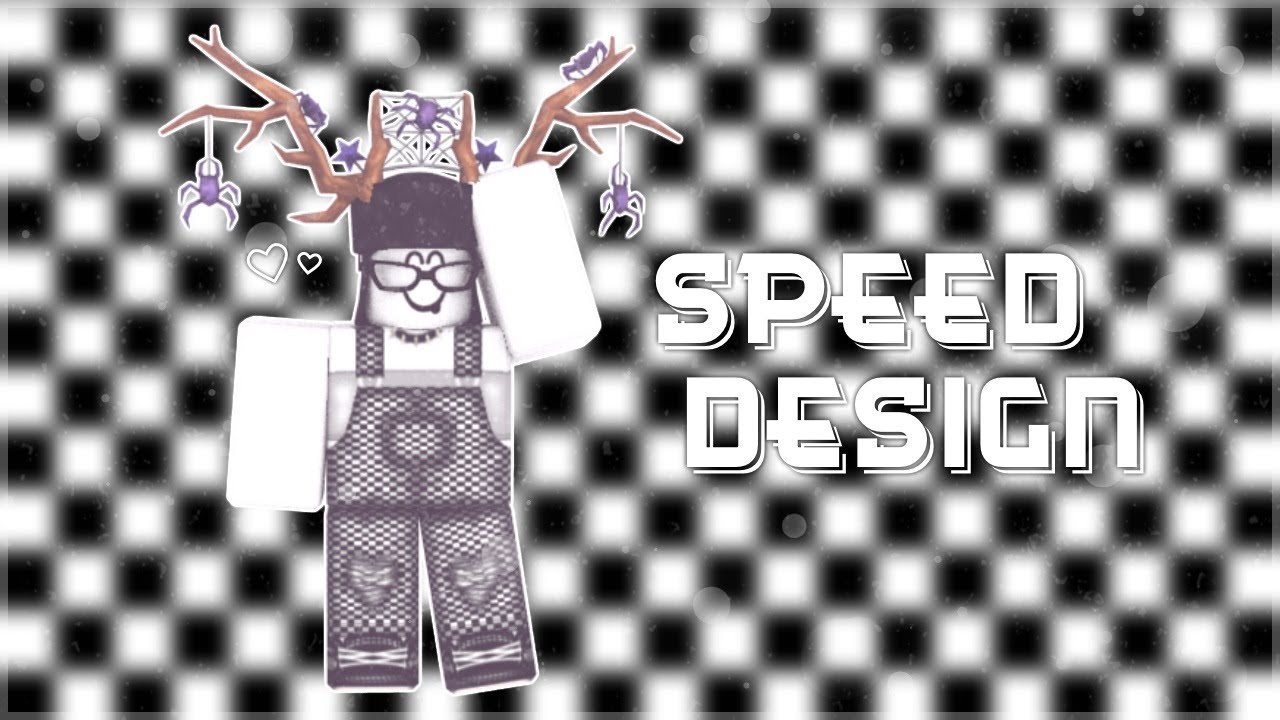 ♡Checkered Overalls W White Tube Top♡ (ROBLOX SPEED DESIGN) - YouTube