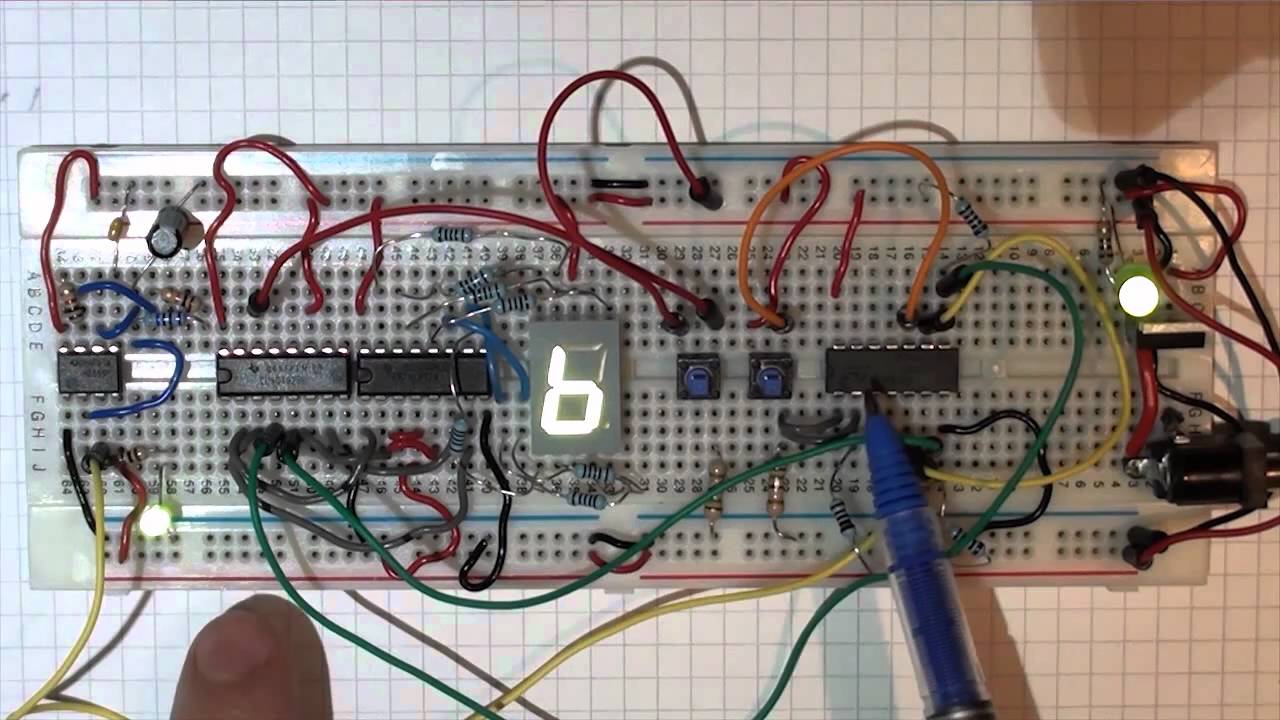Experiments 4.4.2: Questions: BCD Counter - Up/Down Counting Enabled ...