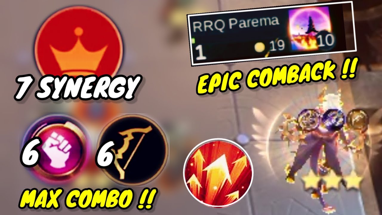 DYROT ARCHER PRINCE 7 SYNERGY ⭐⭐⭐ MAX COMBO 66 ! THE POWER OF BROWN 3 ...