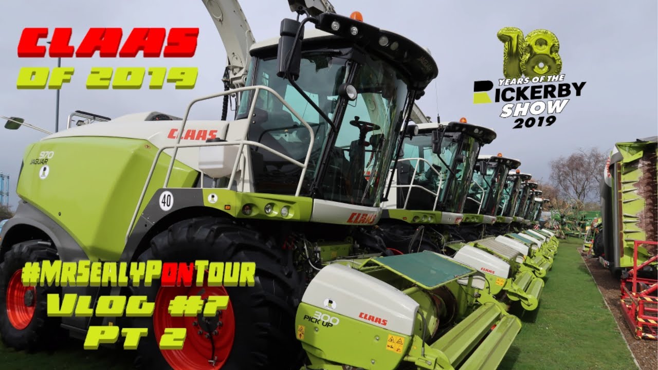 #MrSealypOnTour, Vlog #7, Pt 2 (CLAAS of 2019!). Rickerby Show prep ...