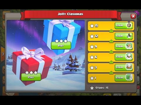 How to Complete Jolly Clashmas Red Box Challenge in Clash Of Clans (Dec ...