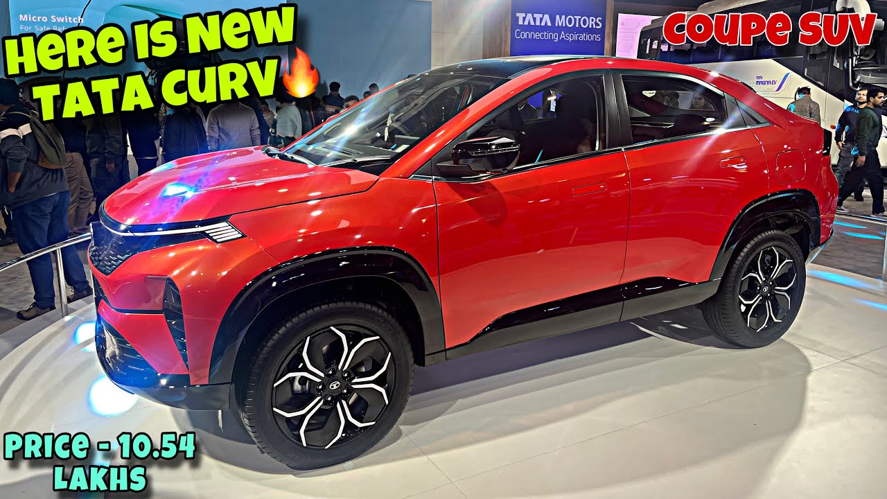 NEW TATA CURV 🔥First Look | Launch In India | Coupe SUV - YouTube