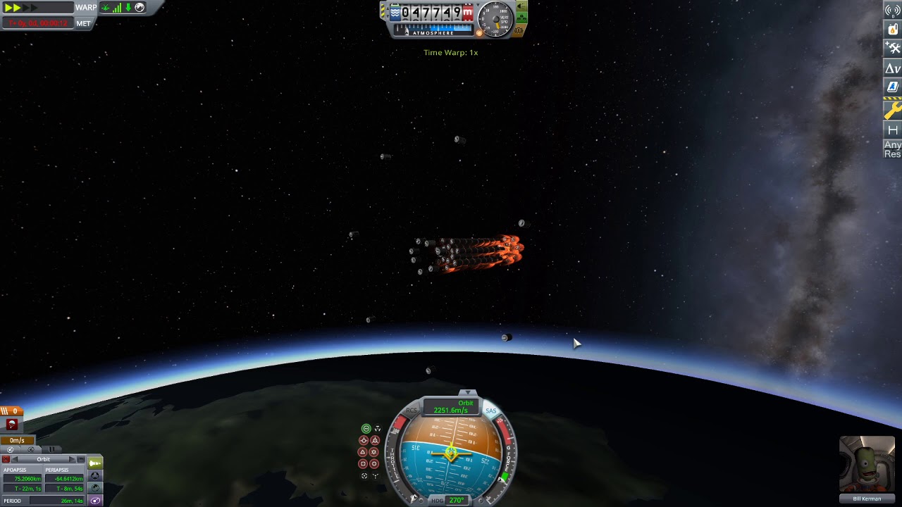 150 Command Pod Simultaneous Reentry - YouTube