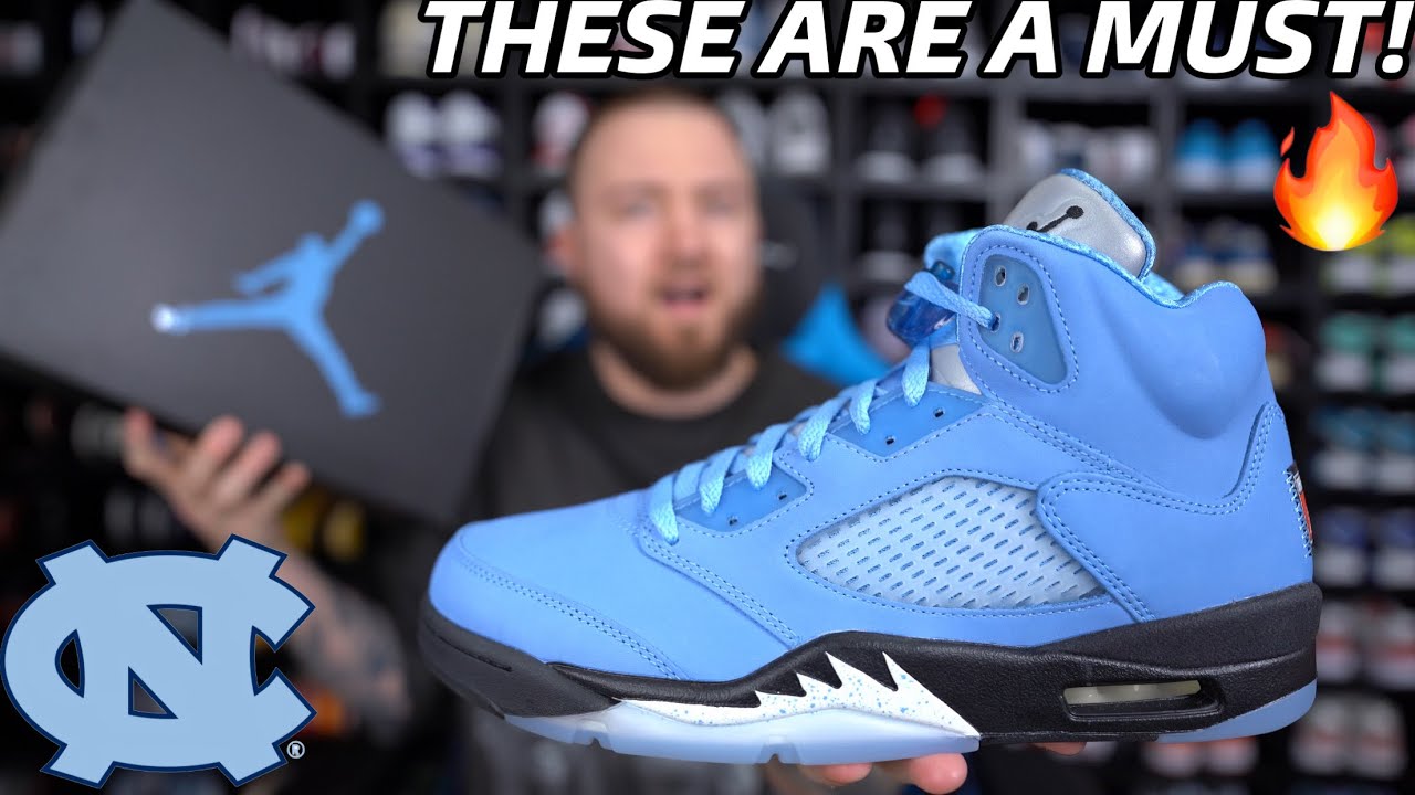 FIRST LOOK! AIR JORDAN 5 “UNC” EARLY UNBOXING! ARE THEY WORTH THE PRICE ...